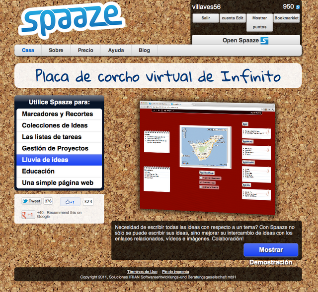 Spaaze, reune organiza y comparte ideas | IES Zaframagón